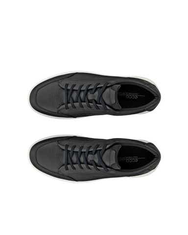 Men's ECCO® MOVE Leather Trainer | Black
