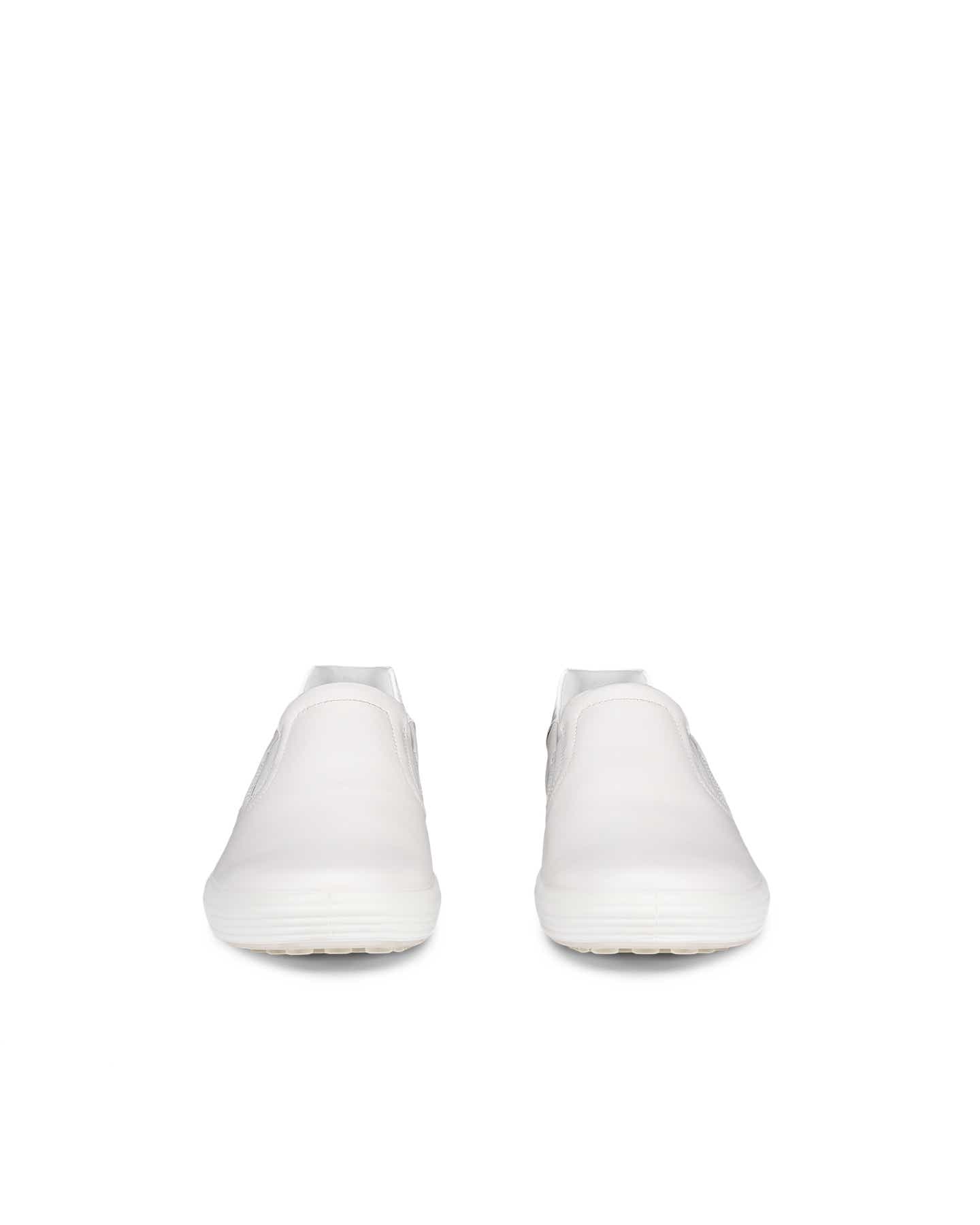 Women's ECCO® Soft 7 Leather Slip-In Shoe | White