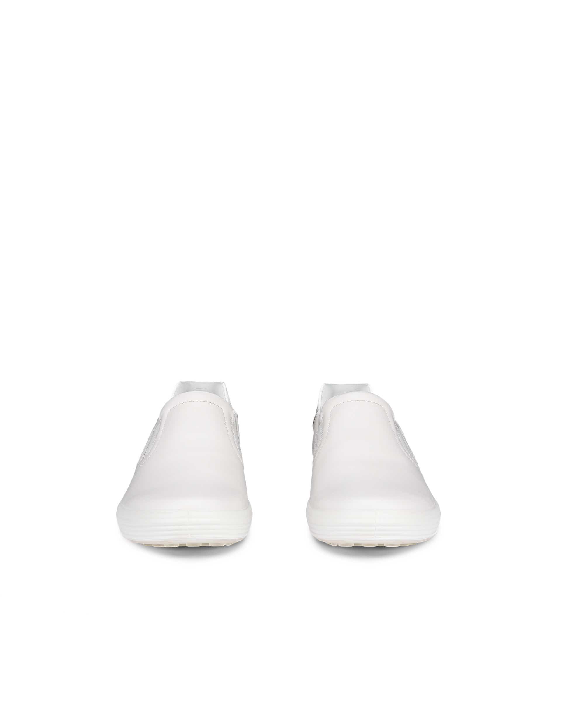 Women's ECCO® Soft 7 Leather Slip-In Shoe | White