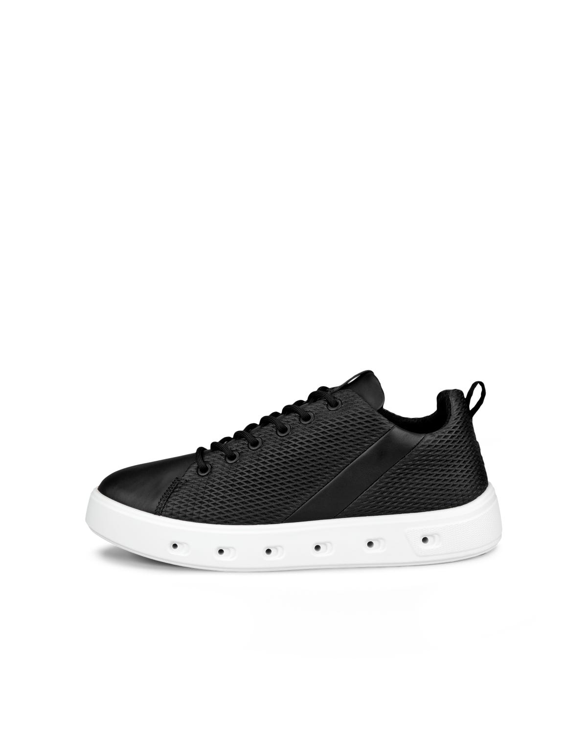 Women's ECCO® Street 720 Leather Gore-Tex Sneaker | Black