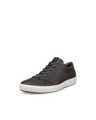 Men's ECCO® Soft 7 Leather Lace-Up Shoe | Gray