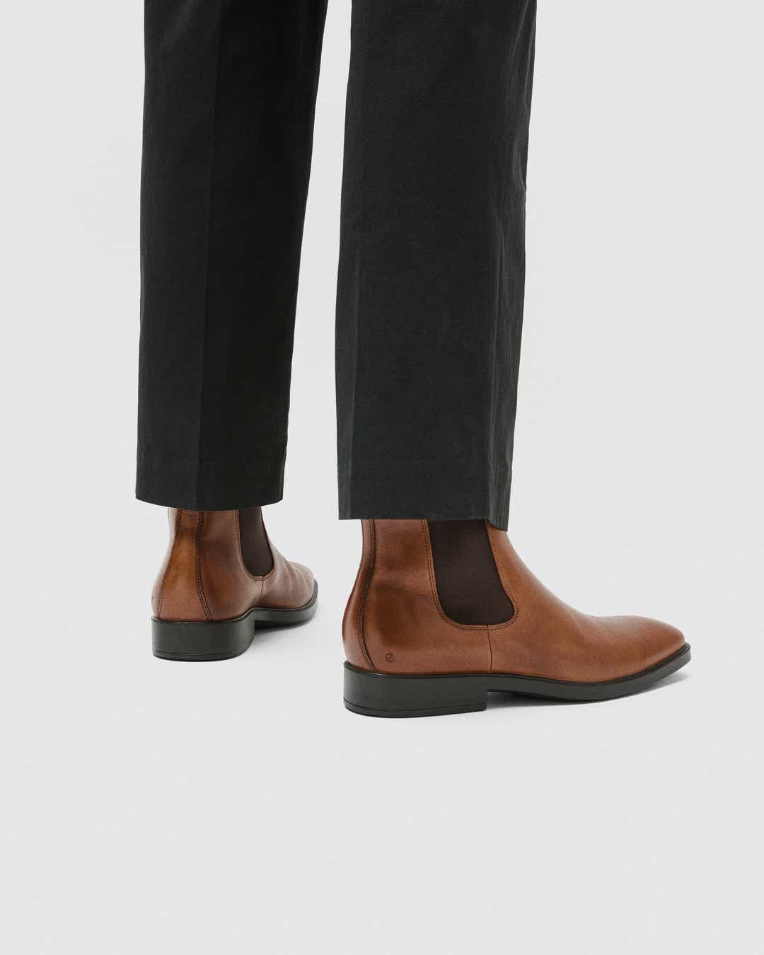 ECCO METROPOLE MILAN MEN'S CHELSEA BOOT | Brown