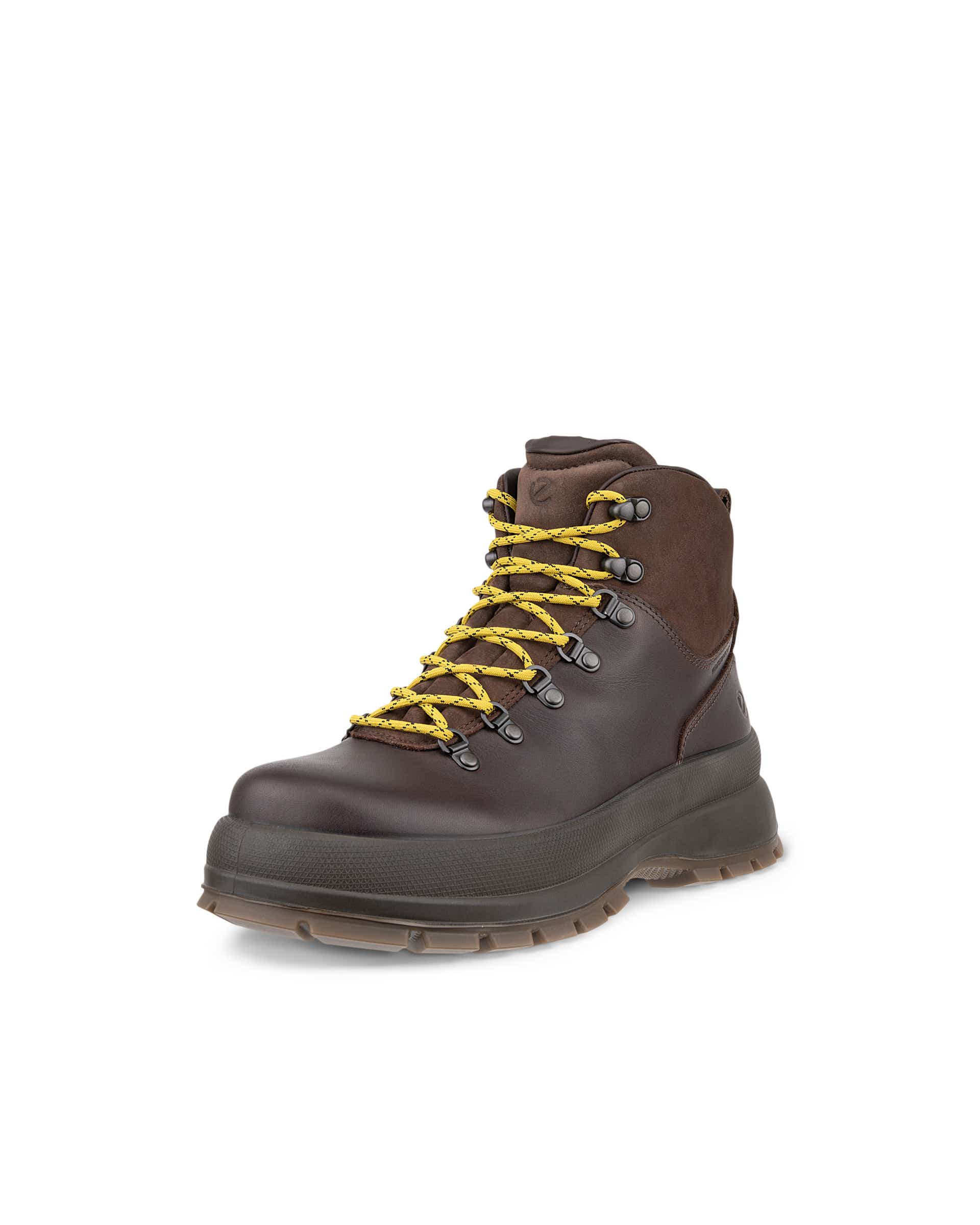 Men's ECCO® Track 30 Leather Waterproof Lace-Up Boot | Brown