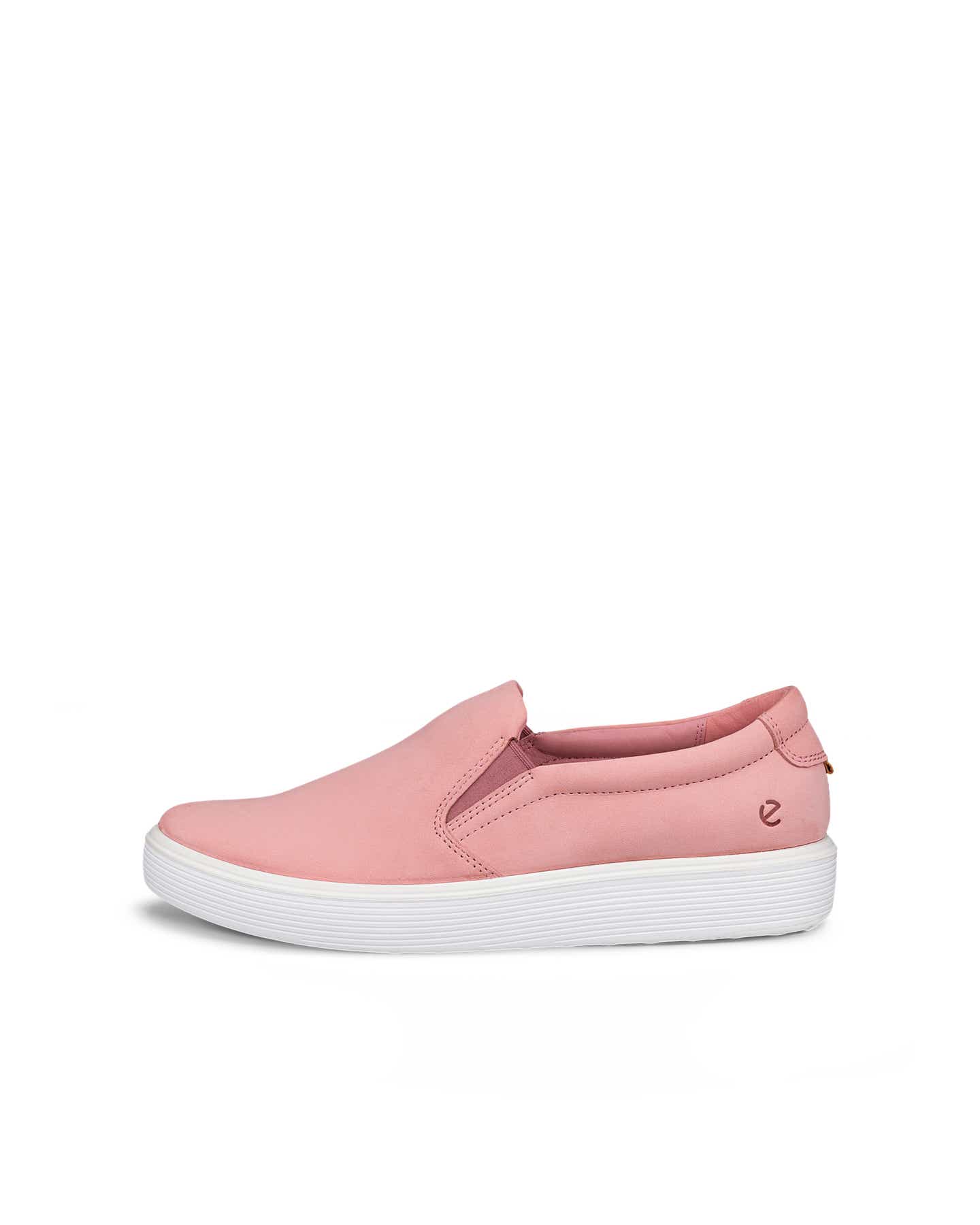 Women's ECCO® Soft 60 Nubuck Sneaker | Pink