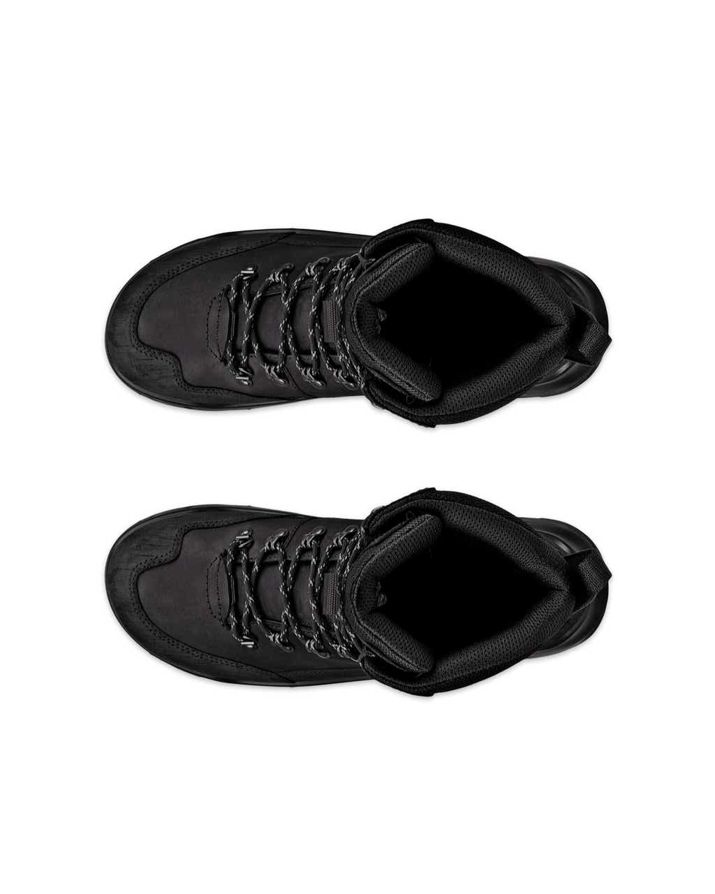 Men's ECCO® OFFROAD Nubuck Waterproof Mid-Cut Outdoor Boot | Black