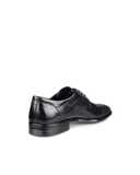 Men's ECCO® Citytray Leather Derby Shoe | Black