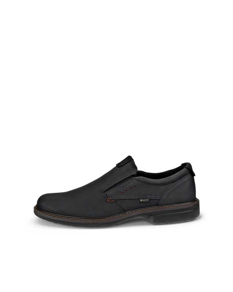 Men's ECCO® Turn Leather Gore-Tex Slip-On | Black