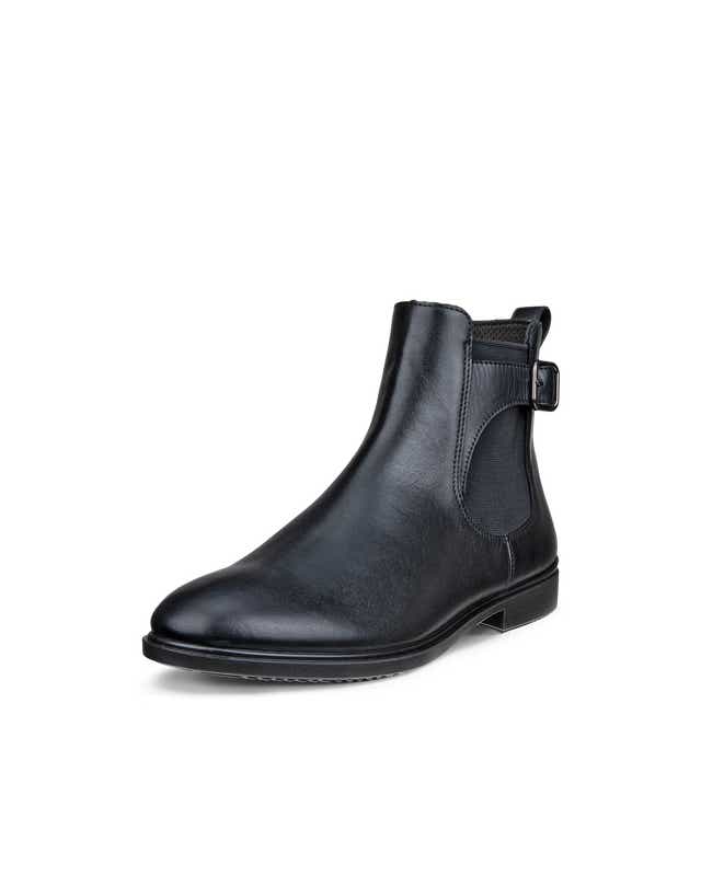 Women's ECCO® Dress Classic 15 Leather Chelsea Boot | Black